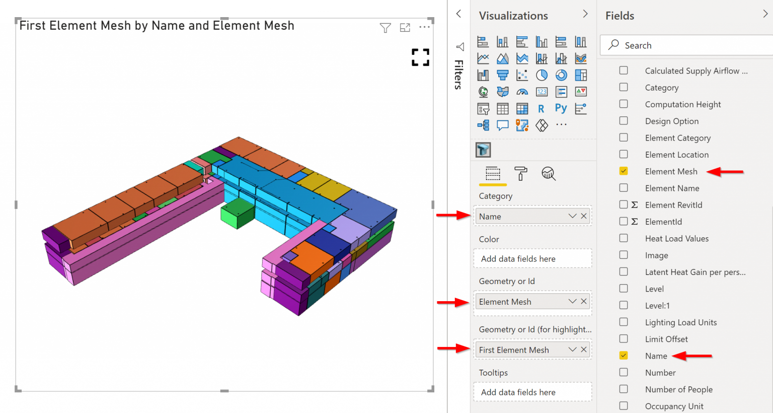HOW TO: Visualize 3D Revit Room Blocks with Power BI | Proving Ground Apps