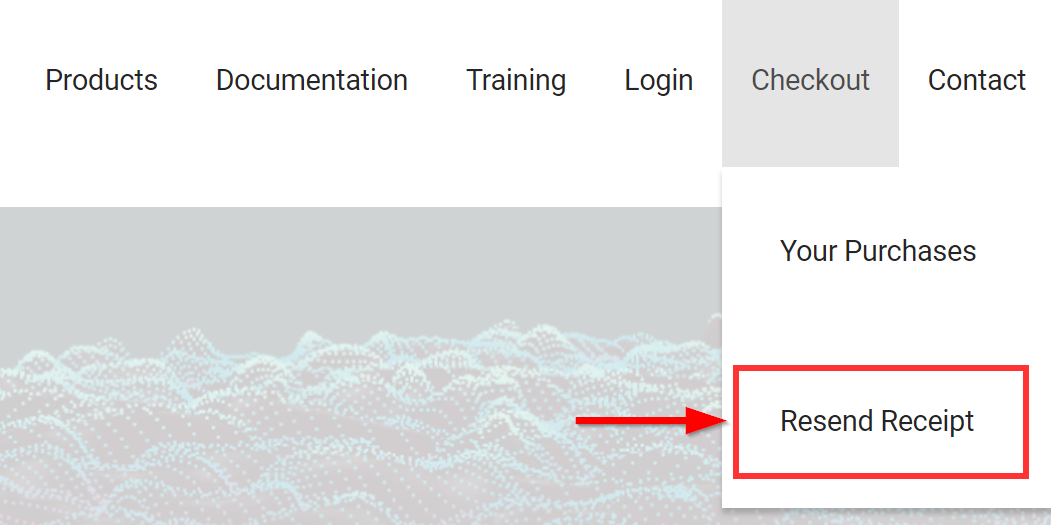 Resending a Receipt | Proving Ground Apps