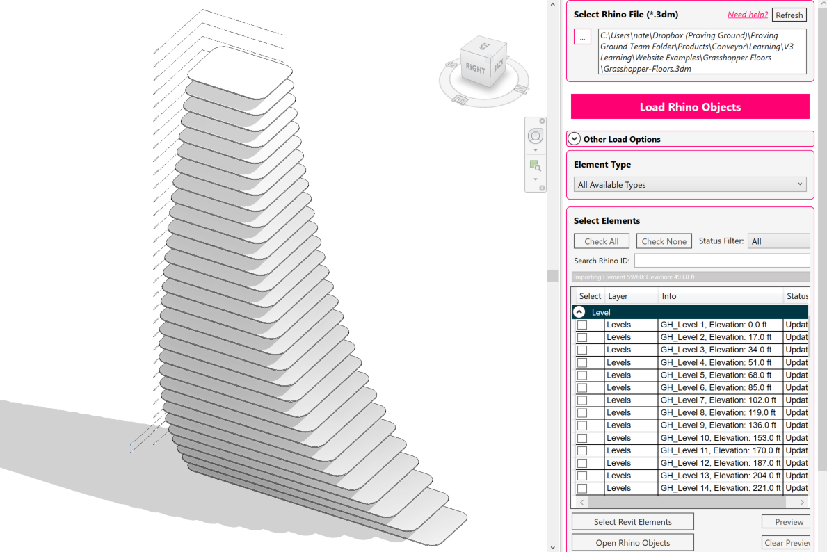 Grasshopper Models | Proving Ground Apps