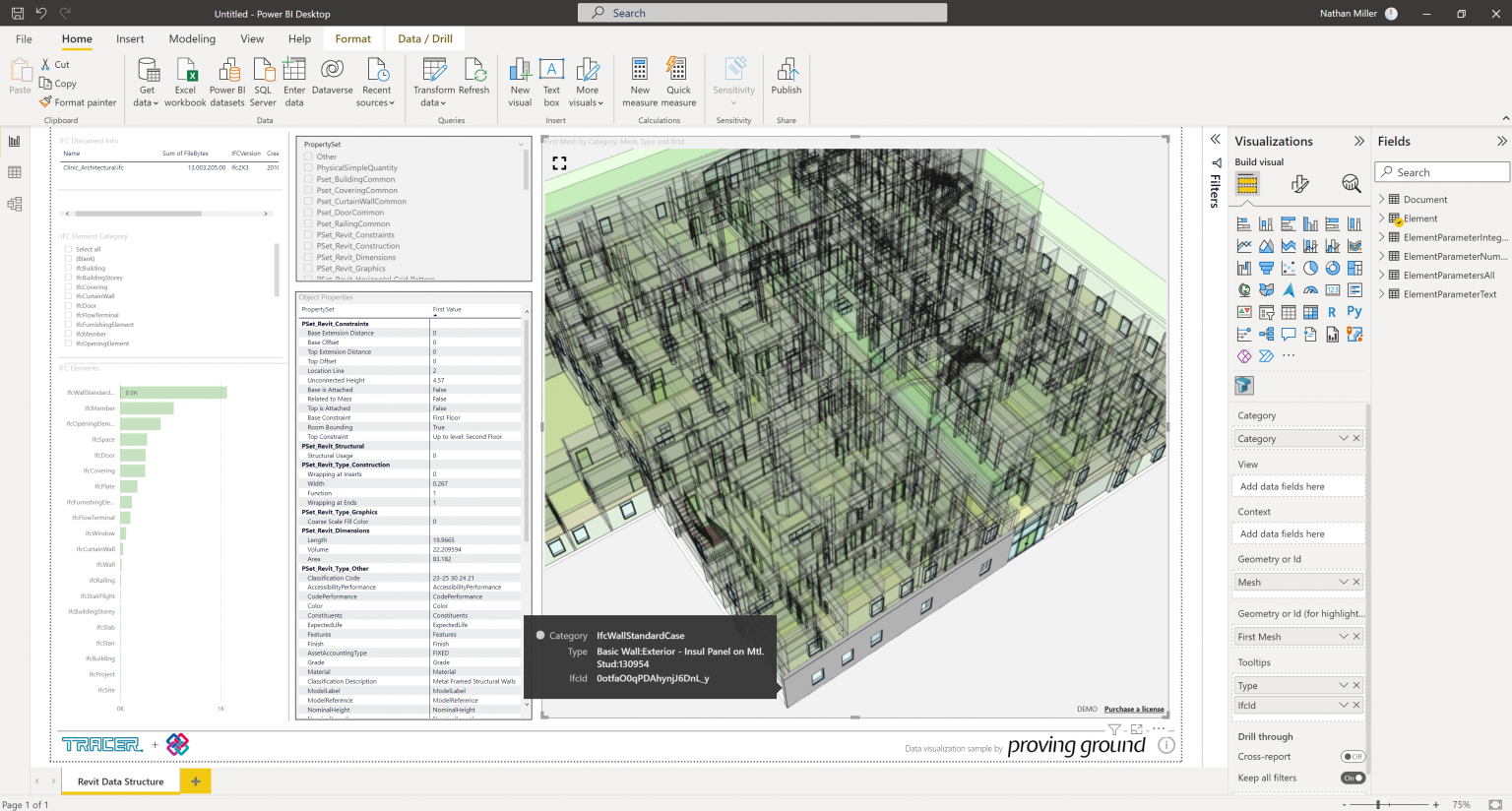 Tracer for IFC Templates | Proving Ground Apps