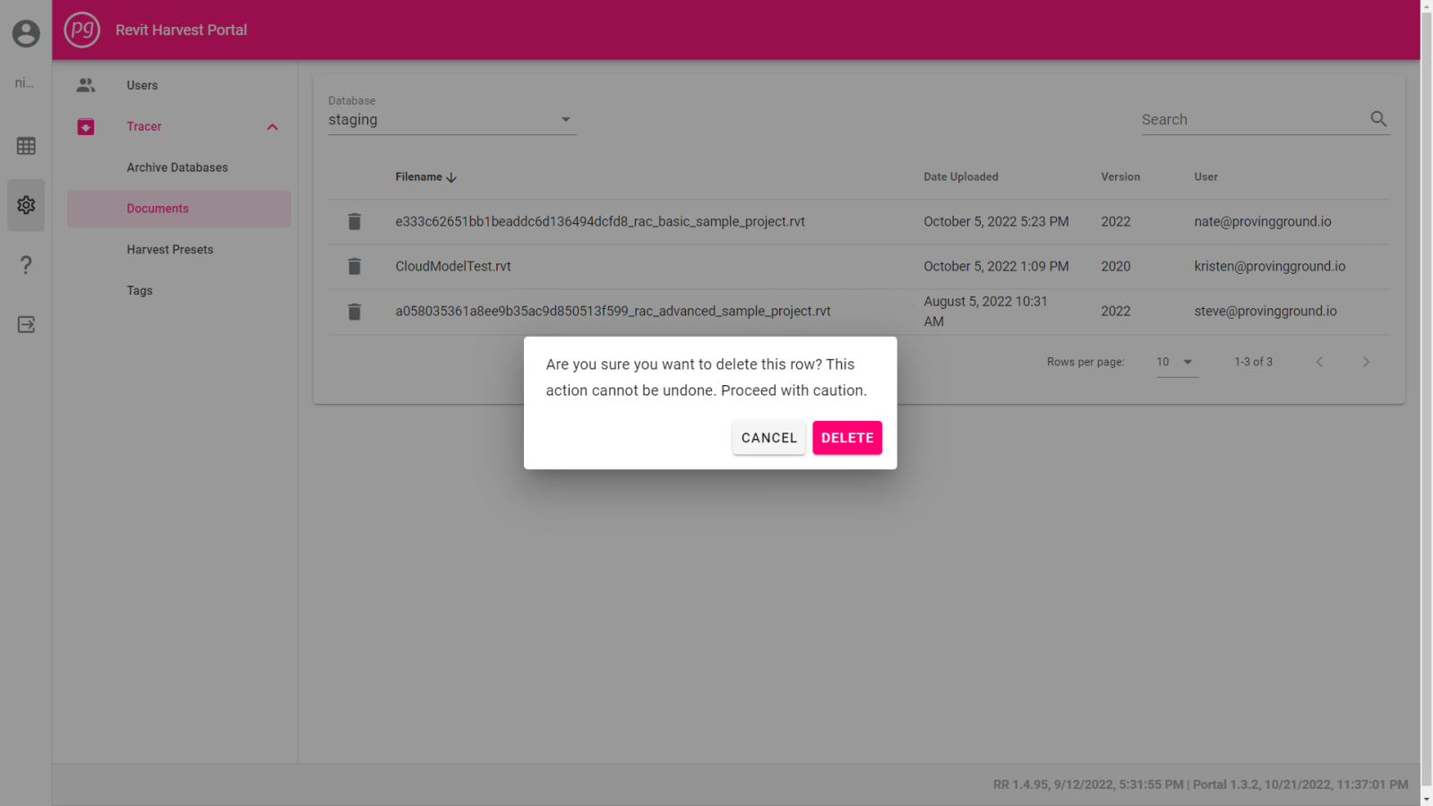 HOW TO: Manage Uploaded Revit Documents | Proving Ground Apps