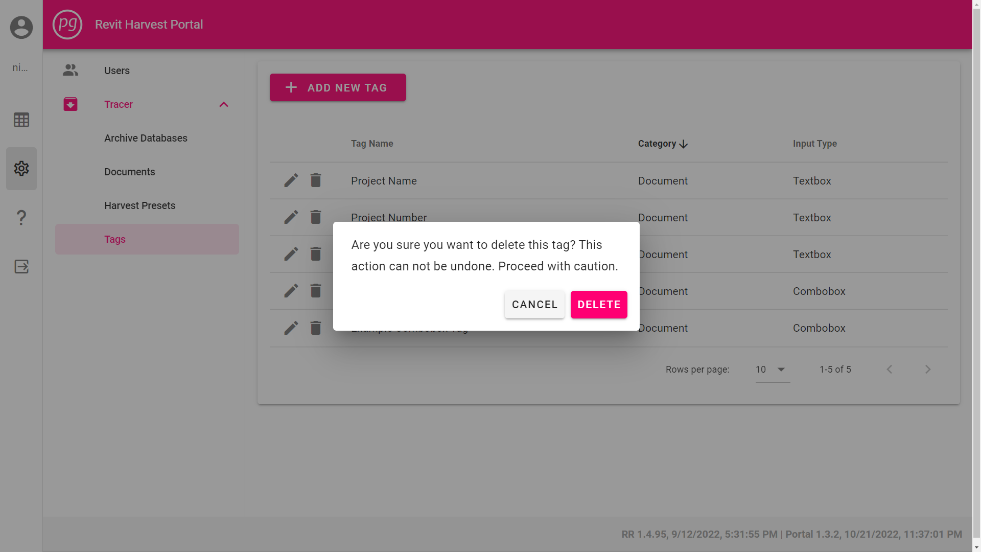 HOW TO: Manage Document Tags | Proving Ground Apps