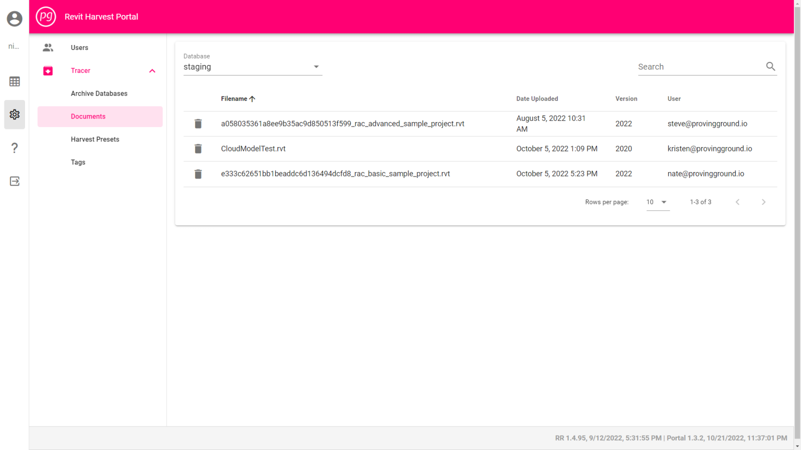 HOW TO: Manage Uploaded Revit Documents | Proving Ground Apps