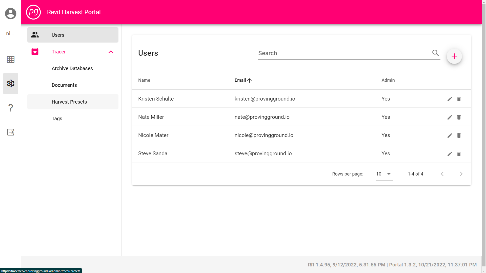 HOW TO: Manage Harvest Presets | Proving Ground Apps
