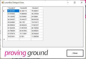 Data | Proving Ground Apps