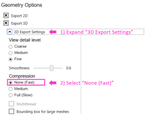 VISUAL ISSUE: Tracer 3D Visual Error: "Unrecognized Data Format ...